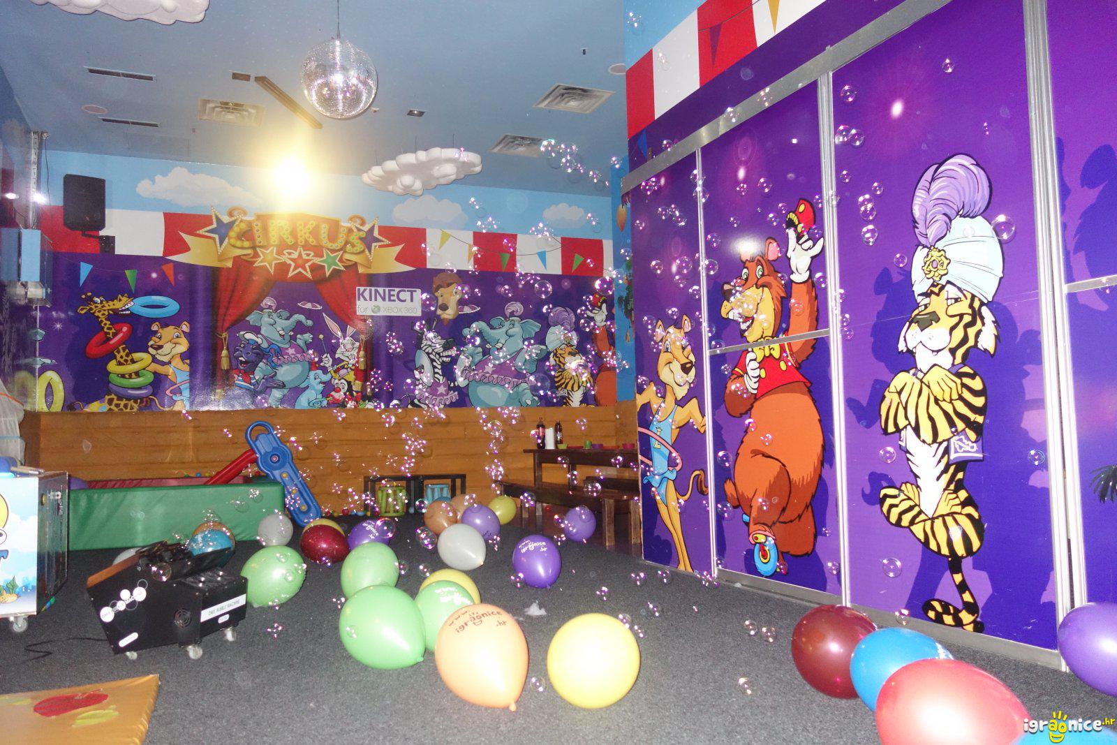 IGRAONICE.HR Dječja igraonica Cirkus